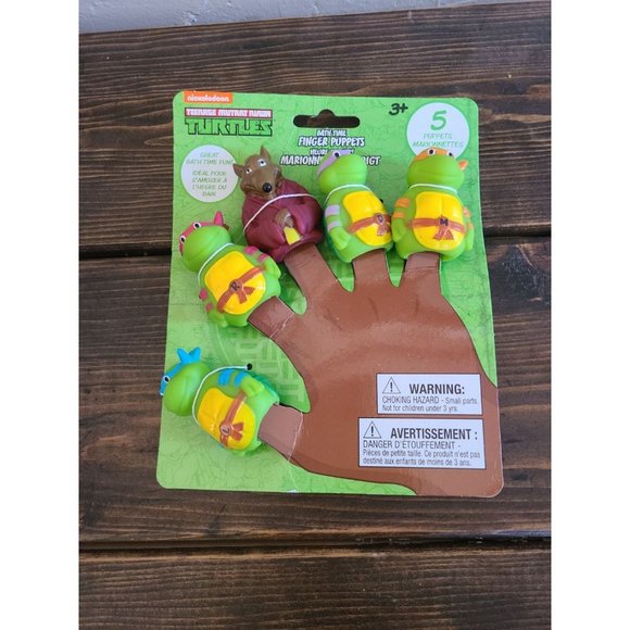 Nickelodeon | Toys | Teenage Mutant Ninja Turtles Finger Puppets | Poshmark